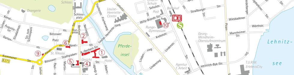 Landkreis Oberhavel / Ihr Weg zu uns